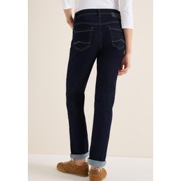 Cecil Damen Straight-Jeans "Style Toronto"rinsed wash, Gr. 26, unifarben, Denim/Jeans, Obermaterial: 69% Baumwolle, 29% Polyester, 2% Elasthan.