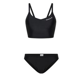 Reebok Damen Tankini "Hatty", schwarz, Gr. M, Obermaterial: 80% Polyamid, 20% Elasthan, Bikini-Sets, mit herausnehmbaren Pads