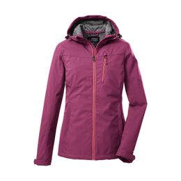 Killtec Damen Softshelljacke "KOS 89 WMN SFTSHLL JCKT"pink, Gr. 42, Oberseite: 100% Polyester.R&uuml;ckseite: 100% Polyester.Futter: 100% Polyester,