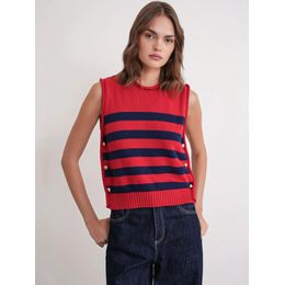 Mixray Pullunder Damen Gr&ouml;&szlig;e S/L navy / rot