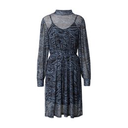 Msch Copenhagen Kleid Damen Gr&ouml;&szlig;e 40 navy / rauchblau Winterkleid