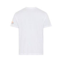 Replay T-Shirt Herren Gr&ouml;&szlig;e S orange / wei&szlig;