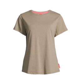 SALZHAUT Damen T-Shirt "Shirt STEENTJE", gr&uuml;n, Gr. XS, Obermaterial: 50% Baumwolle CO. 50% Polyester PES., Shirts