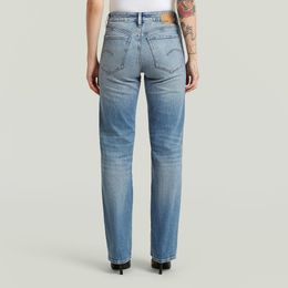 G-Star Raw G-STAR Damen 5-Pocket-Jeans "G-Straight Wmn", blau, Gr. 29, Denim/Jeans, Obermaterial: 99% Baumwolle, 1% Elasthan, Jeans, im Straight Fit