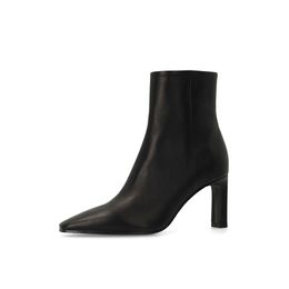 Manfield Stiefelette Damen Gr&ouml;&szlig;e 39 schwarz Winterschuhe