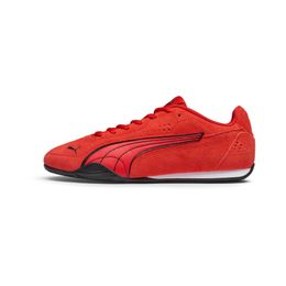 Puma Damen Sneaker "CATCH SD", Gr. 39Puma rot, Puma schwarz, Leder, unifarben, Schuhe, mit Schn&uuml;rung, Obermaterial aus Leder, Innenmaterial aus Textil