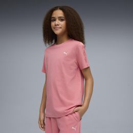 Puma Jungen T-Shirt "Essentials Tape T-Shirt M&auml;dchen"wild pink, Gr. 176, Obermaterial: 100% Baumwolle; Rippe: 80% Baumwolle, 20% Polyester, Shirts
