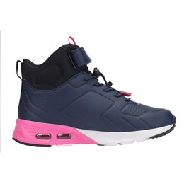 Kangaroos M&auml;dchen Sneaker "KX-Molbo Mid EV", Gr. 40, blau, Synthetik, Schuhe, Wasserabweisend,Winterschuhe, Schn&uuml;rboots, Sneakerboots