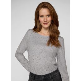 Rabe Damen Strickpullover "Pullover", grau, Gr. 46, unifarben, 50%Polyester, 30%Viskose, 20%Polyamid, Pullover