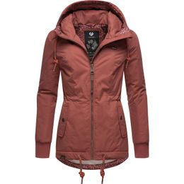 Ragwear Damen Winterjacke "YM-Danka", orange, Gr. XXL, Au&szlig;enmaterial: 100% Polyester. Innenfutter: 100% Polyester. Wattierung: 100% Polyester,