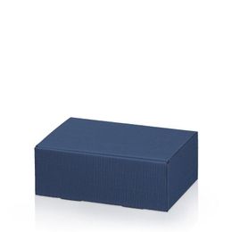 25 x Geschenkbox "Modern Blau" 220 x 150 x 75 mm