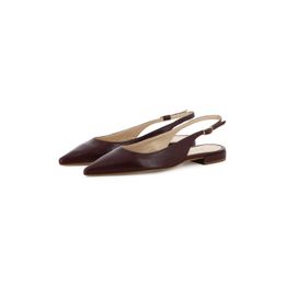 Evita SONIA Damen Sling Pumps - Glattleder Bordeaux - 40