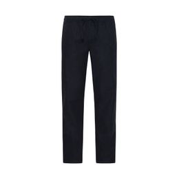 Leinenhose INDICODE "Leinenhose IDPassol", Herren, Gr. L, N-Gr, schwarz, Obermaterial: 55% Leinen LI. 45% Baumwolle CO., Hosen