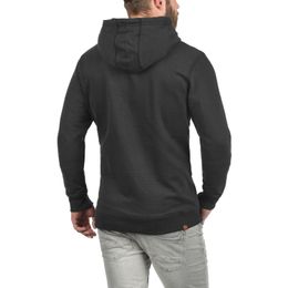 Blend Herren Kapuzensweatjacke "BHHulker"schwarz, Gr. M, unifarben, Sweatware, 60% Baumwolle, 40% Polyester, Sweatjacken, Stilvolle Kapuzensweatjacke