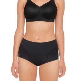 SuSa Damen Miederslip "2er Pack Miederslip London", Gr. 52, schwarz, Stoff, Obermaterial: 75% Polyamid PA. 25% Elasthan EL., Unterhosen