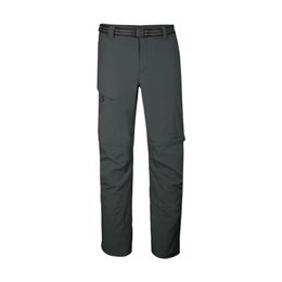 Zip-off-Hose Killtec "KOS 13 MN PNTS", Herren, Gr. 50, Normalgr&ouml;&szlig;en, gr&uuml;n (dunkelgr&uuml;n), Obermaterial: 100% Polyester, Hosen Zip-off-Hose, wasserabweisend, schnelltrocknend, abzippbare Beine, inkl. G&uuml;rtel