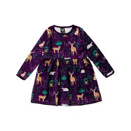 Villervalla Dress 'Wildtiere' girl Purple size 116