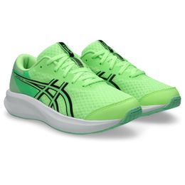 Laufschuh asics "PATRIOT 14 GS", Kinder, Gr. 35,5, gr&uuml;n (illuminate gr&uuml;n, schwarz), Synthetik, Schuhe Laufschuh, f&uuml;r Kinder & Jugendliche