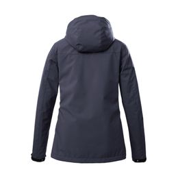 Killtec Damen Softshelljacke "KOS 89 WMN SFTSHLL JCKT", blau, Gr. 50, Oberseite: 100% Polyester.R&uuml;ckseite: 100% Polyester.Futter: 100% Polyester,