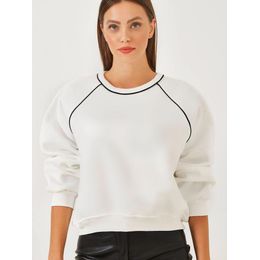 Bianco Lucci Sweatshirt Damen Gr&ouml;&szlig;e XL wei&szlig;