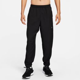 Laufhose Nike "M NK DF CHALLENGR WVN PANT", Herren, Gr. S, N-Gr, schwarz, schwarz, reflective silv, Obermaterial: 100% Polyester, Hosen Laufhose, leichtes Material, atmungsaktiv, mit B&uuml;ndchen und Rei&szlig;verschluss