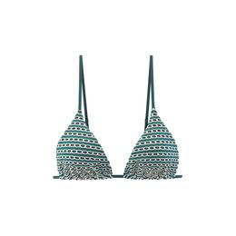 Copenhagen Studios Bikini Top female size 85 Petrol / White