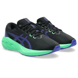 Laufschuh asics "NOVABLAST 5 GS", Jungen, Gr. 37,5, schwarz, cobalt burst, Synthetik, Schuhe Laufschuh, f&uuml;r Kinder & Jugendliche