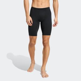 Badehose adidas Performance "RIPSTREAM TEAM SWIM JAMMER", Herren, Gr. 4, N-Gr, schwarz, Obermaterial: 100% Polyester, Badehosen Badehose