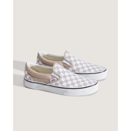 Sneaker Vans "Classic Slip-On", Damen, Gr. 39, mushroom, Textil, Schuhe Sneaker, Slip-On Sneaker
