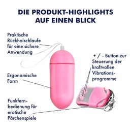 EIS Vibro-Ei mit Funkfernbedienung