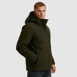 PME-Legend PME LEGEND Herren Winterjacke, gr&uuml;n, Gr. M, Web, Obermaterial: 100% Polyester, Jacken, Taschen mit Rei&szlig;verschluss