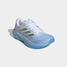 Laufschuh adidas Performance "SUPERNOVA RISE 3", Damen, Gr. 40, glow blau, silber metallic, ftwr wei&szlig;, Synthetik, Textil, Schuhe Laufschuh, f&uuml;r mehr Komfort