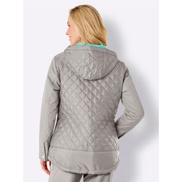 Catamaran Damen Funktionsjacke, grau, Gr. 38, unifarben, 100% Polyester, Wattierung:100% Polyester, &Auml;rmel:100% Polyester, Jacken
