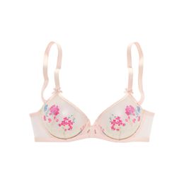 Lascana BH Damen Gr&ouml;&szlig;e 100 blau / puder / dunkelpink