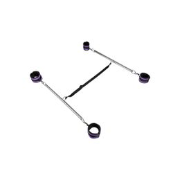 Rimba Double Spreader Bar with Soft Cuffs, 4 Teile