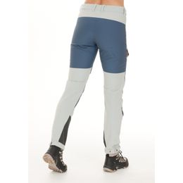 WHISTLER Damen Softshellhose "Anissy", blau, Gr. 36, mehrfarbig, 65% Polyester, 35% Baumwolle, Hosen, mit atmungsaktivem Material