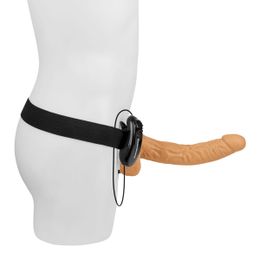 Fetish Fantasy Vibrating Hollow Strap-On with Balls, 25 cm
