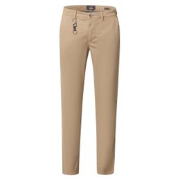 Casamoda Herren Chinohose "Casamoda Chinohose CHRIS uni"beige, Gr. 32, 97% Baumwolle, 3% Elasthan, Hosen