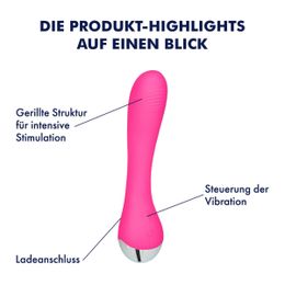 EIS G Punkt Vibrator aus Silikon, 19,5 cm