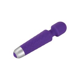 EIS Wiederauflad barer Massager aus Silikon, 20 cm