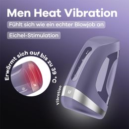 Satisfyer Men Heat Vibration - w&auml;rmend