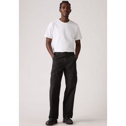 Levi's LEVI'S Herren Cargohose "LV Hose XX CARGO BAGG", schwarz, Gr. 36, Web, Obermaterial: 100% Baumwolle, Hosen, bequeme Passform