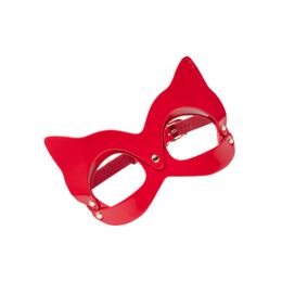 High Gloss Bondage Cat Mask