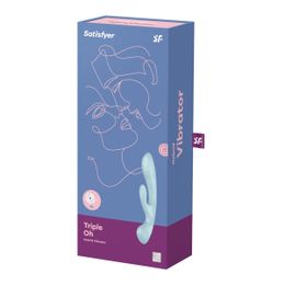 Satisfyer Triple Oh, 24 cm