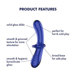 Satisfyer Double Crystal, 20 cm