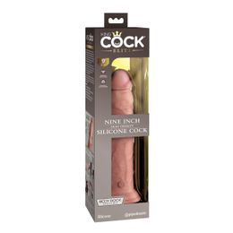 King Cock Elite - 9" Dual Density Silicone Cock, 24,8 cm