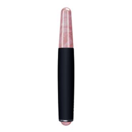 Double-Sided Rose Quartz Depuffing Pen | 7 in 1