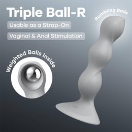 Satisfyer Triple Ball-R, 18 cm