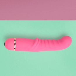 EIS Gerippter G-Punkt-Vibrator aus Silikon, 17 cm