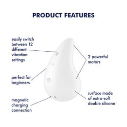 Satisfyer Dew Drop, 8 cm